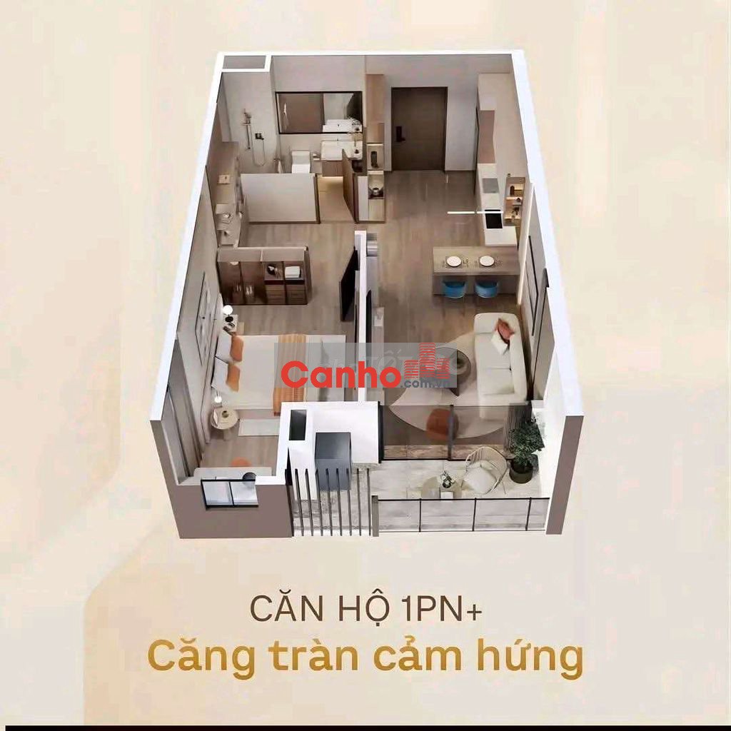 🔥 Căn hộ A2-03-24 – 1PN+1 – 53.2m²- Dễ cho thuê – Tiềm năng tăng giá